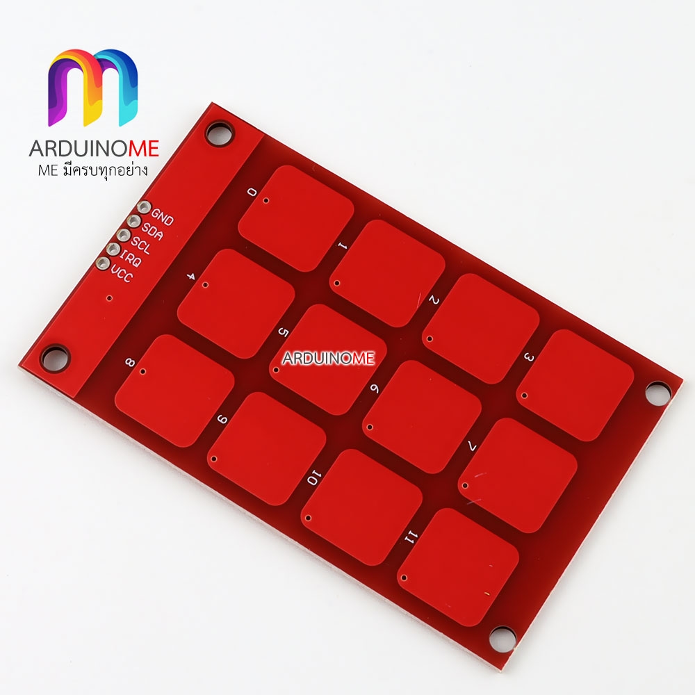 CJMCU-122 MPR121 Capacitive Touch Keypad Module - ArduinoME - ThaiPick