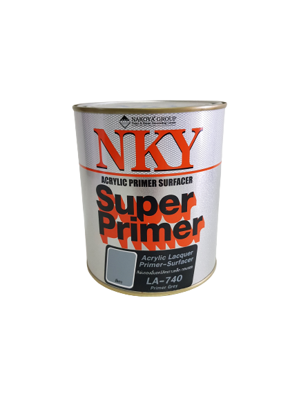 สีพื้น Nky สีพ่นรองพื้นรถยนต์เกรดอคลิค เกาะเหล็ก กลบรอย Nky ขนาด 14 แกลลอน Th