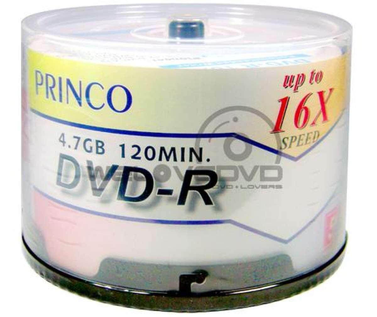 สีขาว Princo DVD-R 16X | Lazada.co.th