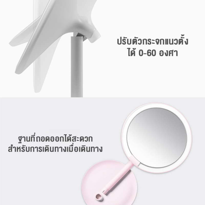 AMIRO LED Lighting Mirror (Mini Series) - กระจกแต่งหน้าแบบมีไฟ - ThMall - ThaiPick