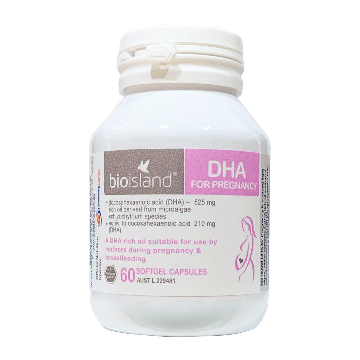 Bio Island DHA Pregnancy 60cap | Lazada.co.th