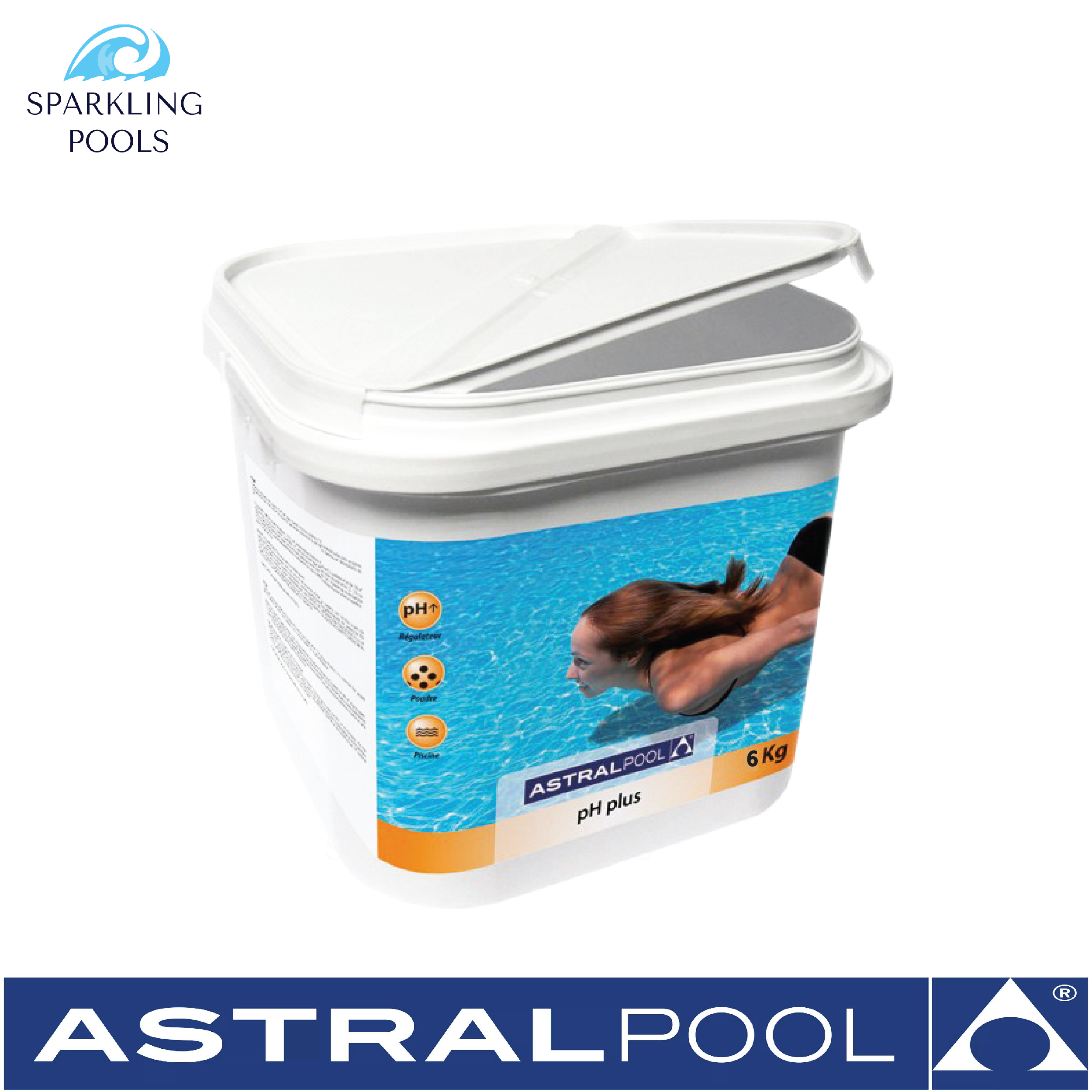 ตัวเพิ่มค่า pH ในสระน้ำ ขนาด 6 กิโลกรัม - AstralPool Solid pH Plus Package 6 kg | Lazada.co.th
