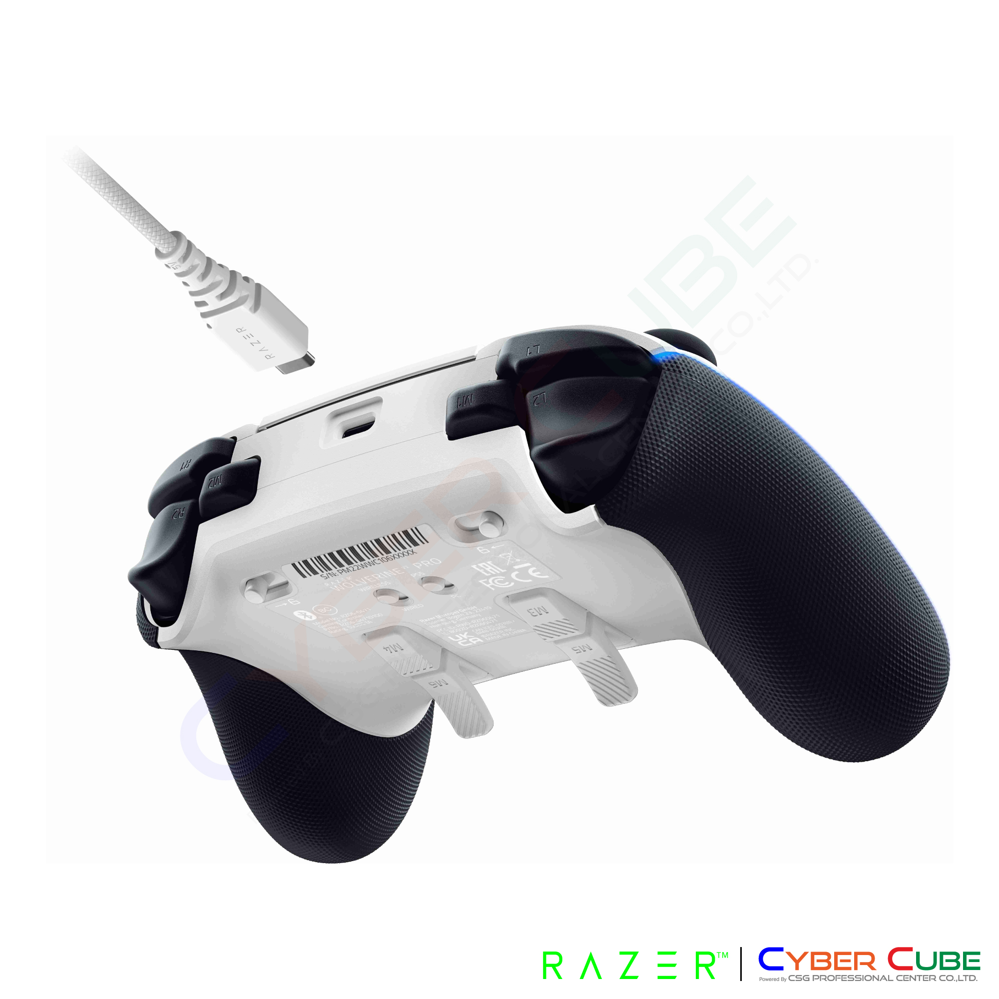 Razer Wolverine V2 Pro (White) - Wireless Pro Gaming Controller for PS5 ...