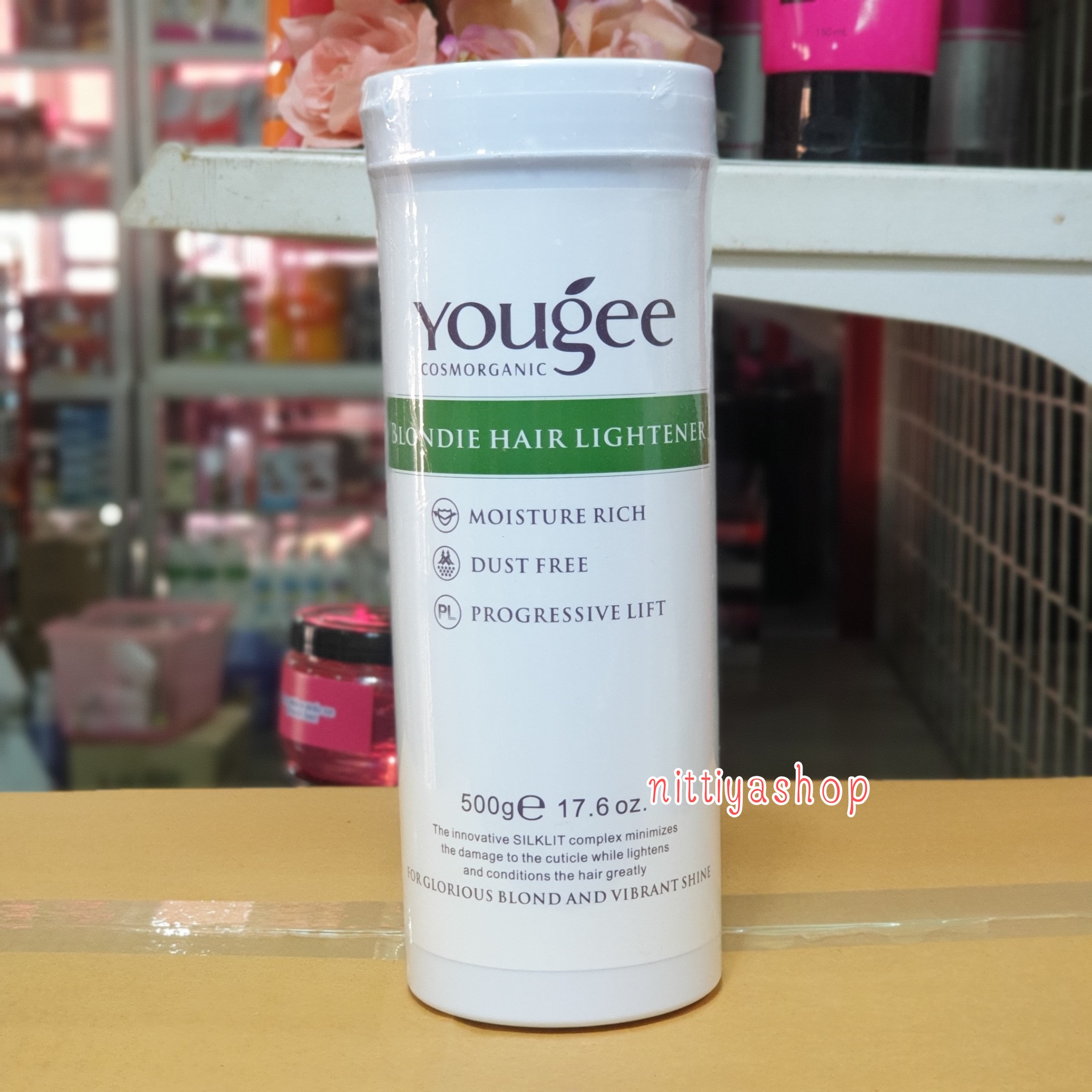 New ‼️ ผงฟอกยูจี ยูจี บลอนด์ดี้ แฮร์ ไลท์เทนเนอร์ Yougee Blondie Hair ...