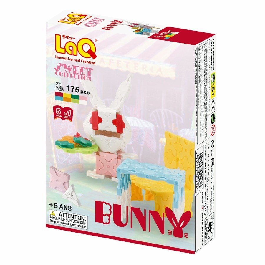 LaQ Bunny ลาคิว ชุด บันนี่ ตัวต่อเสริมพัฒนาการ เสริมทักษะ ผลิตในญี่ปุ่น สำหรับเด็ก 5 ขวบขึ้นไป ...
