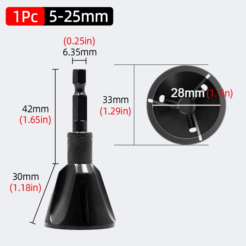 Deburring External Chamfer Tool Remove Burr Clean Bolt Tools Cutter ...