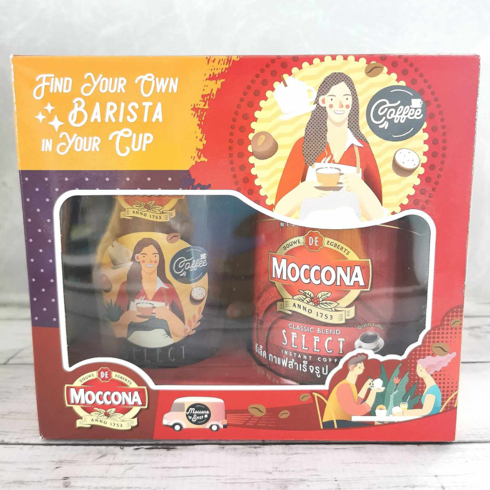 Moccona Select Instant Coffee (Giftset) มอคโคน่า ซีเล็ค กาแฟสำเร็จรูป ...