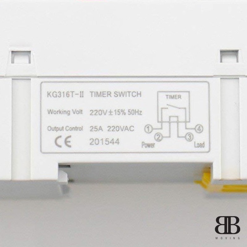 Digital Timer KG316T-II นาฬิกาตั้งเวลาดิจิตอล 16 โปรแกรม 220V 25A ...