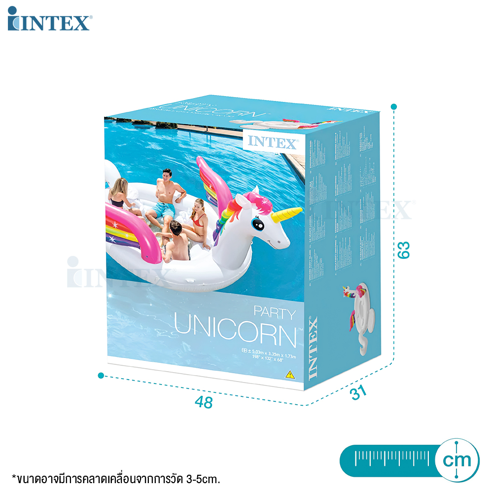 INTEX แพ แพเป่าลม แพยูนิคอน ปาร์ตี้ UNICORN PARTY ISLAND รุ่น 57266 ...
