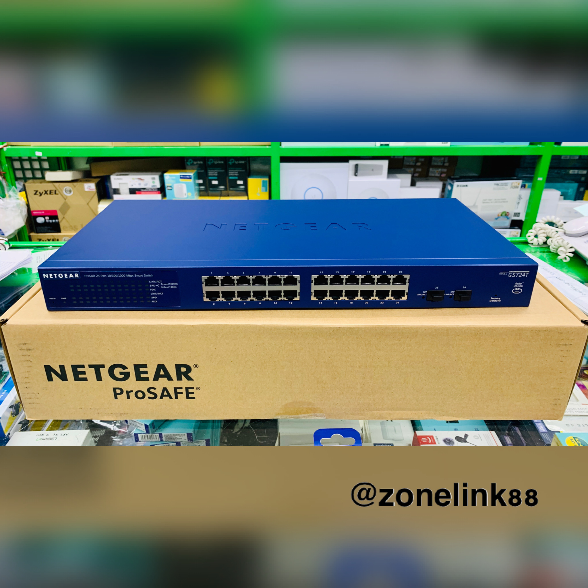 NETGEAR GS724T Smart ProSafe Gigabit Smart Switch | Lazada.co.th