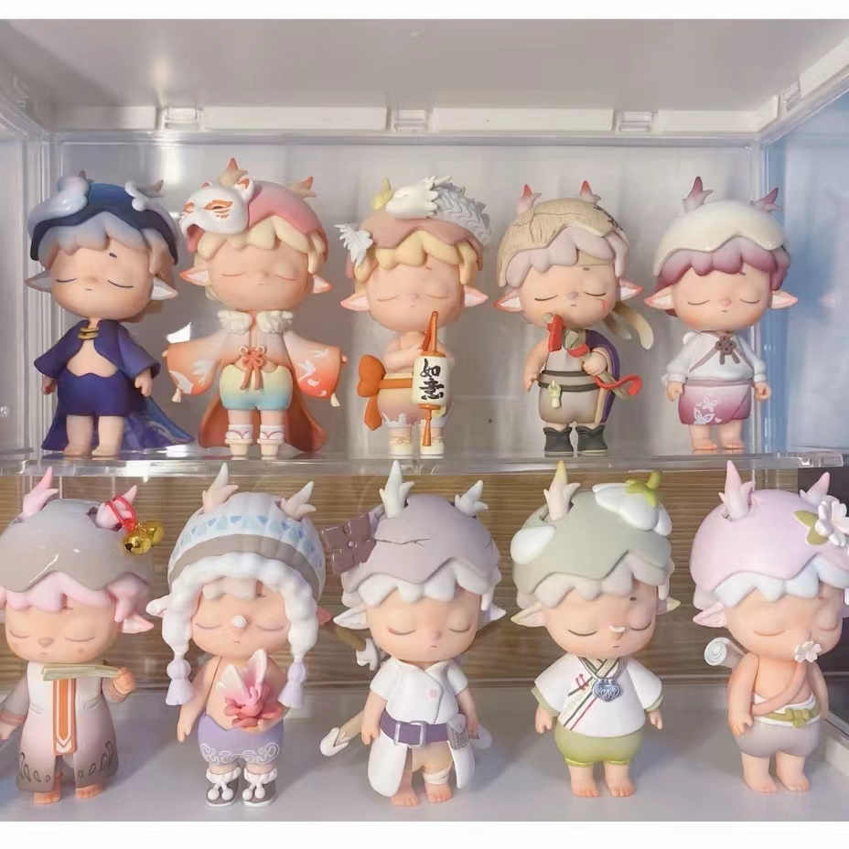 MIMI blind box Monte Guofeng Geshixin series 3rd hand-made แห่งชาติของ ...