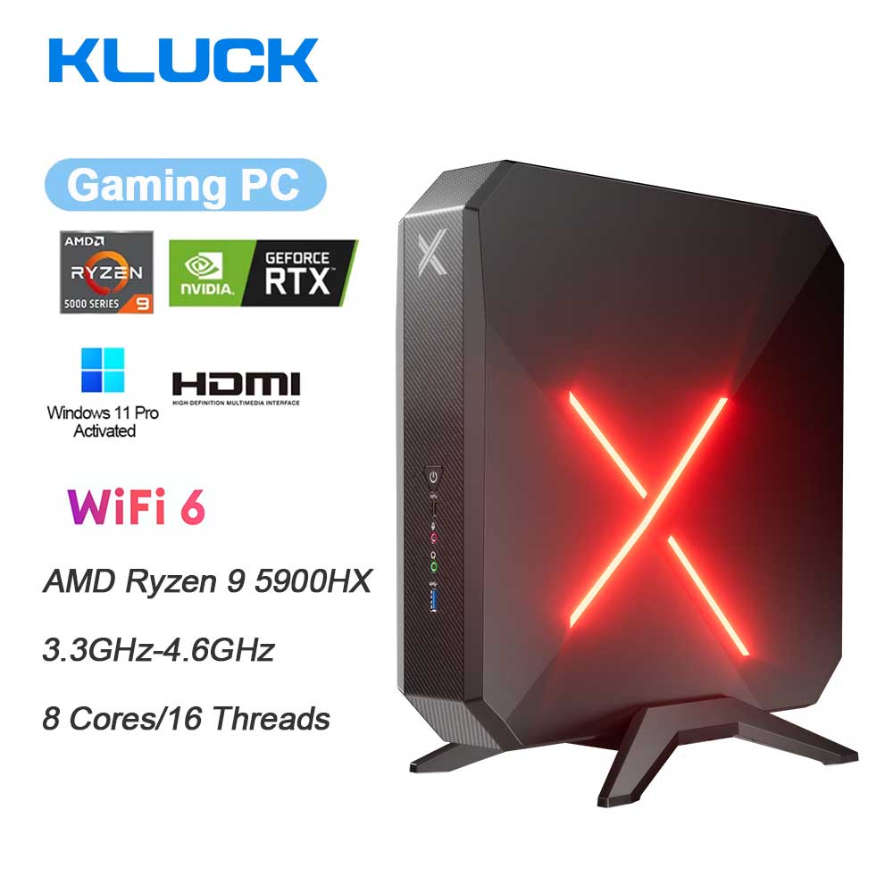 【Support Independent Display】2023 New Gaming PC Windows 11 Pro AMD ...