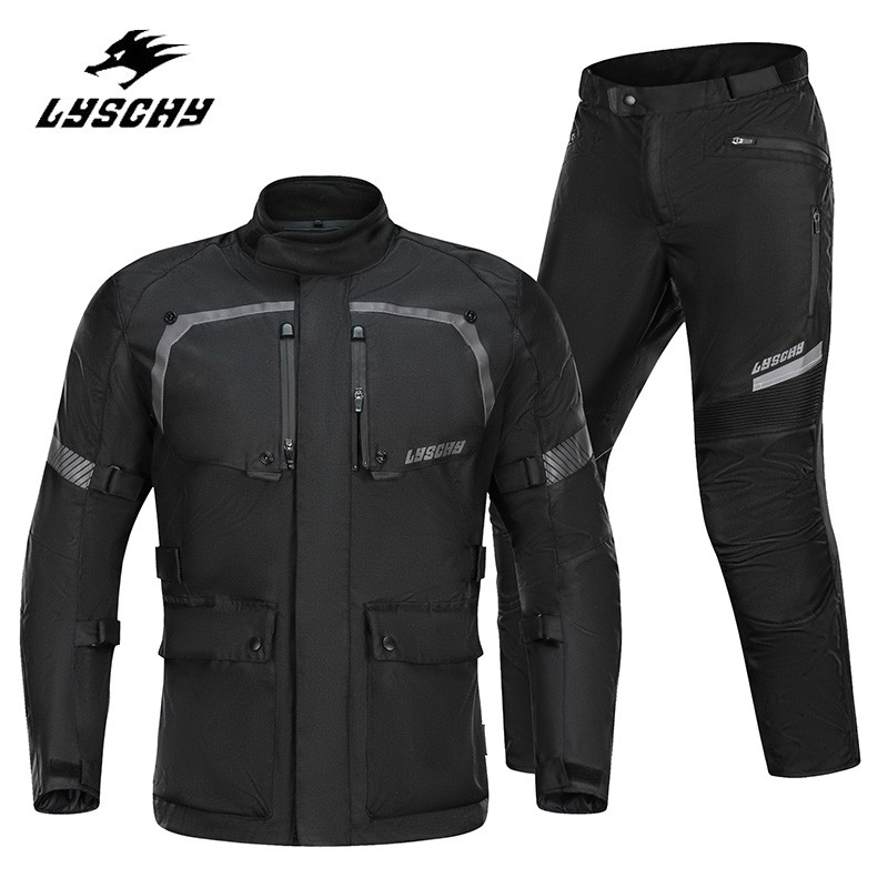 แจ็คเก็ตรถจักรยานยนต์ Windproof ผู้ชายเสื้อผ้ารถจักรยานยนต์ Motocross ...