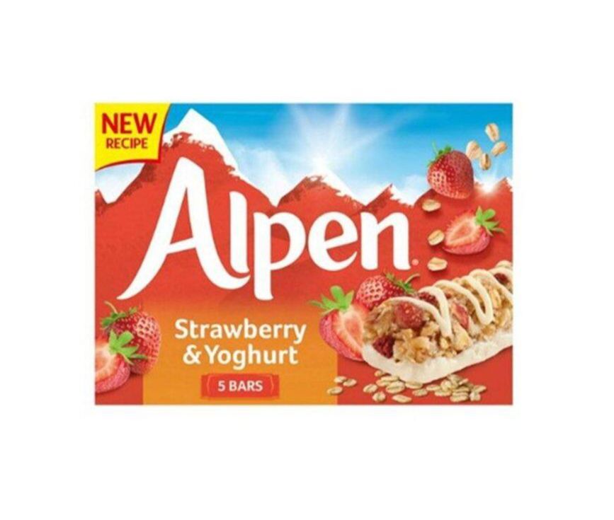 Alpen Protein Bar Strawberry & Yoghurt อัลเพน โปรตีน บาร์ สตอเบอรี่ผสม ...