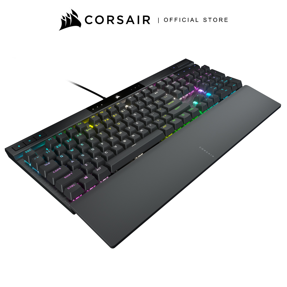 CORSAIR Keyboard K70 PRO RGB Optical-Mechanical Gaming Keyboard with PBT DOUBLE SHOT PRO Keycaps ...