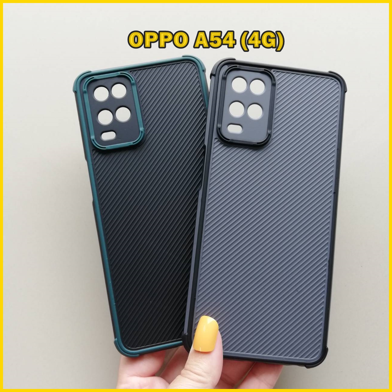 Case OPPO A54 (4G) เคส TPU กันกระแทก จอ 6.51 นิ้ว ขอบนิ่ม ลายแคฟล่า เคส ...