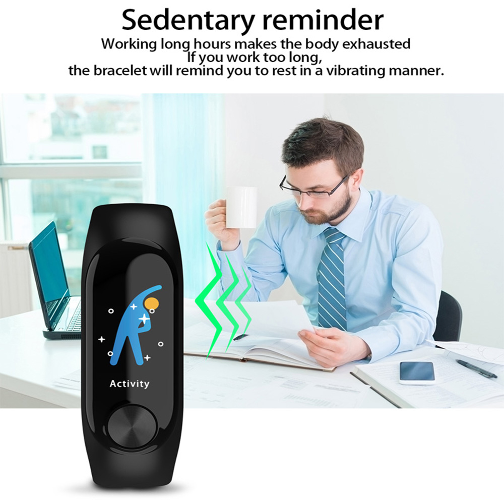 2021 Smart Bracelet Wristband Stepcounter App Gps Trajectory Sports Monitor Fitness Tracker