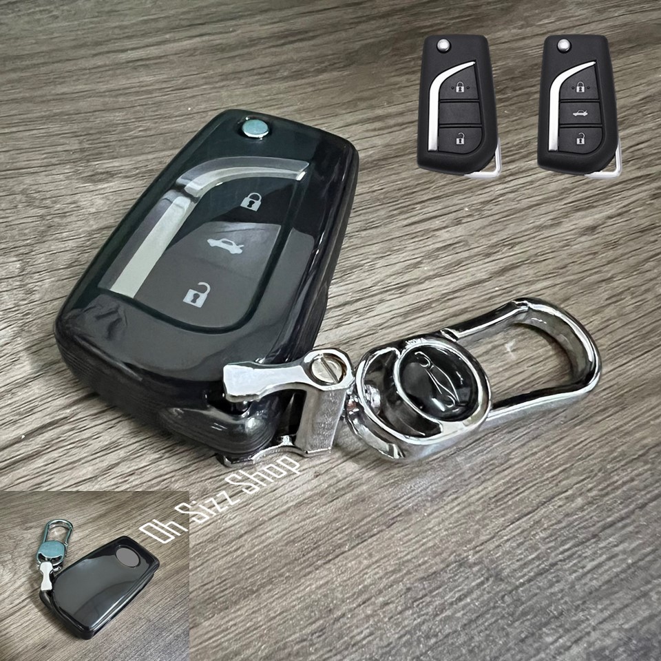 เคสรีโมท ใสซีทรู Toyota Revo กุญแจพับข้าง แบบบางพิเศษเข้ารูป สวยงาม ...