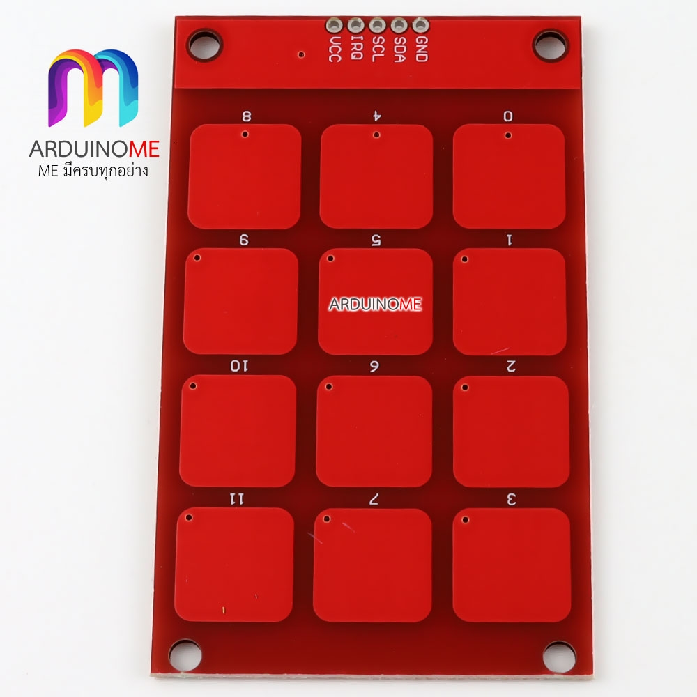 CJMCU-122 MPR121 Capacitive Touch Keypad Module - ArduinoME - ThaiPick