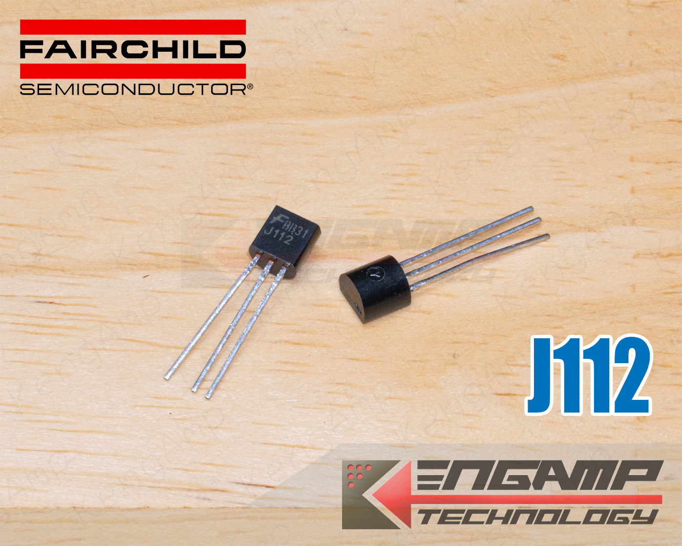 (1ตัว) [FET] 2SJ112 J112 FAICHILD N-ch JFET Chopper Transistors ...