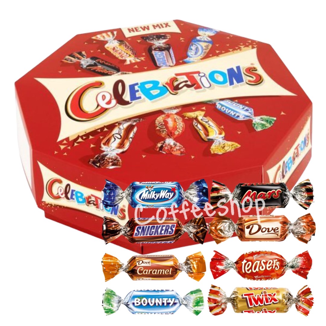 Celebrations Chocolate รวมช็อคโกแลตยอดฮิต 8 ชนิด | Lazada.co.th