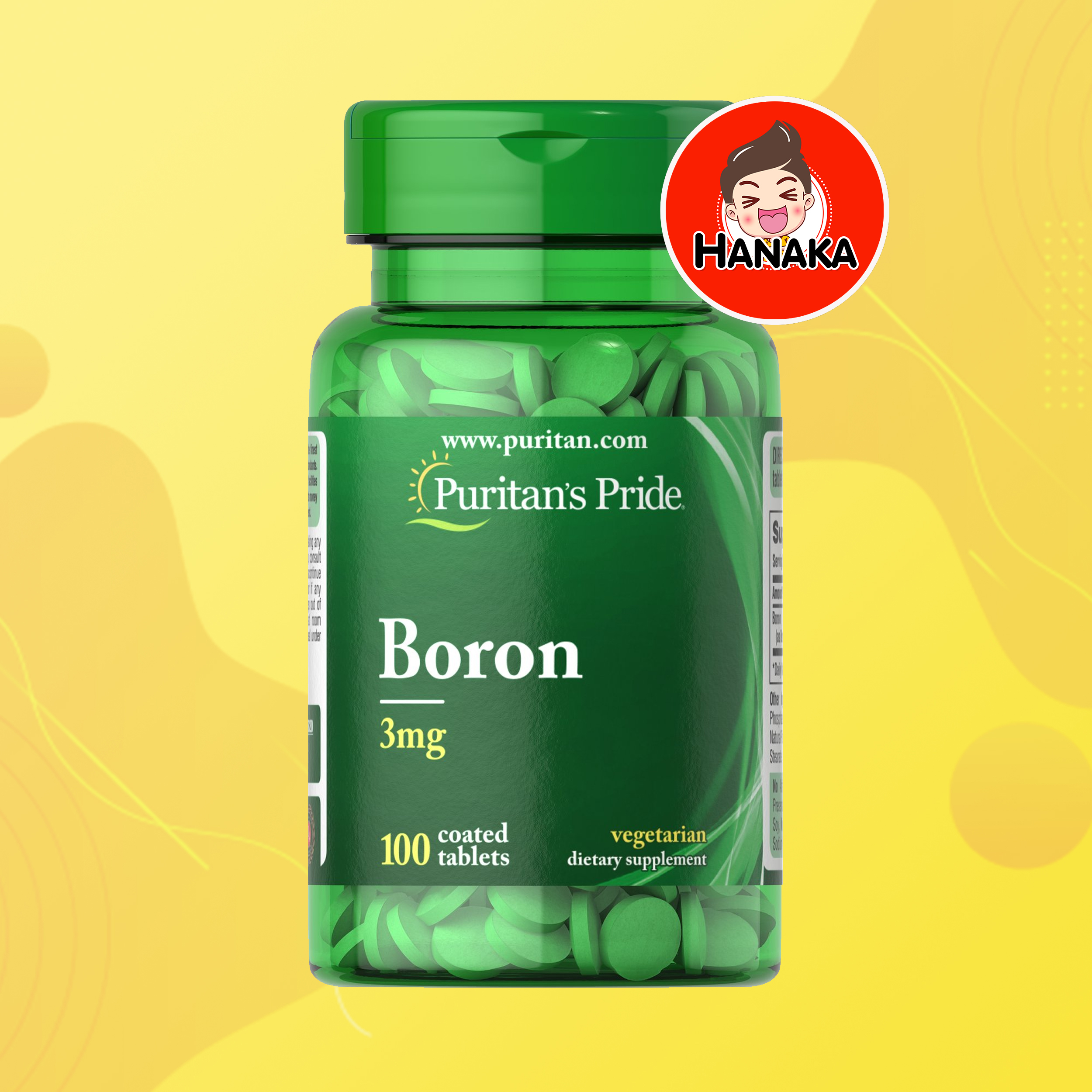 Puritan's Pride Boron 3 mg / 100 Tablets | Lazada.co.th