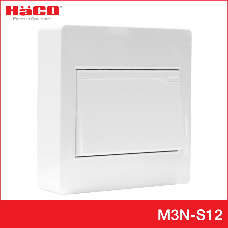 HACO-M3N-S12 สวิตช์สองทาง 1 ช่อง แบบลอย - HacoElectric official store ...