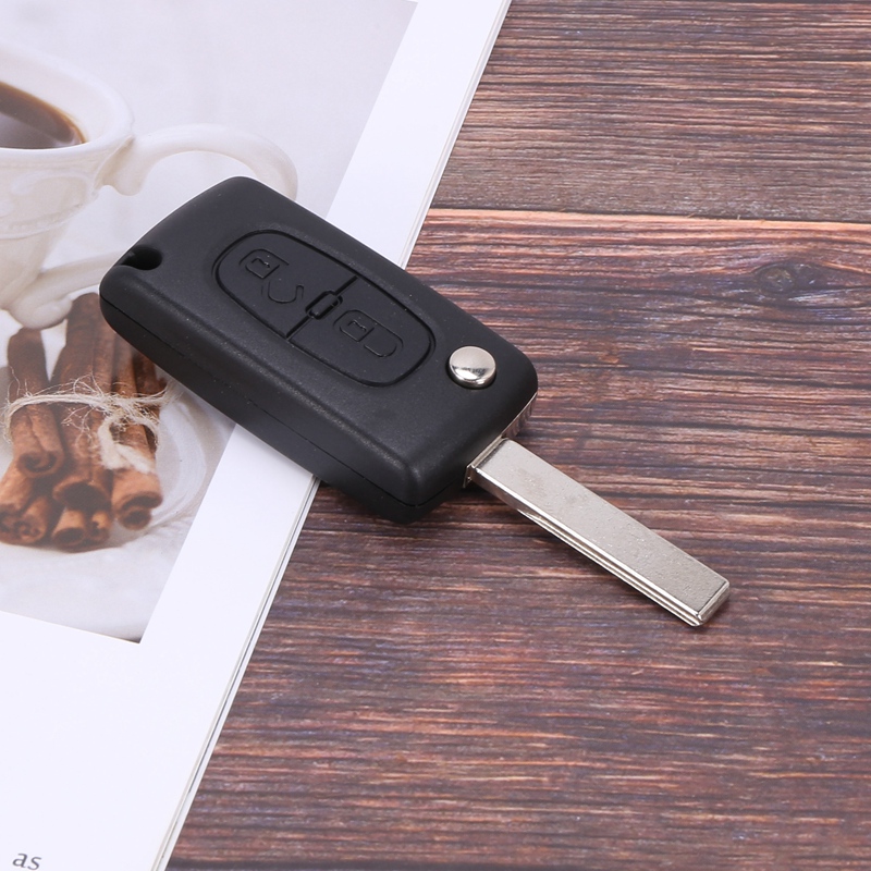 Flip Remote Keyless Key case shell for PEUGEOT 207 307 307S 308 407 607 ...