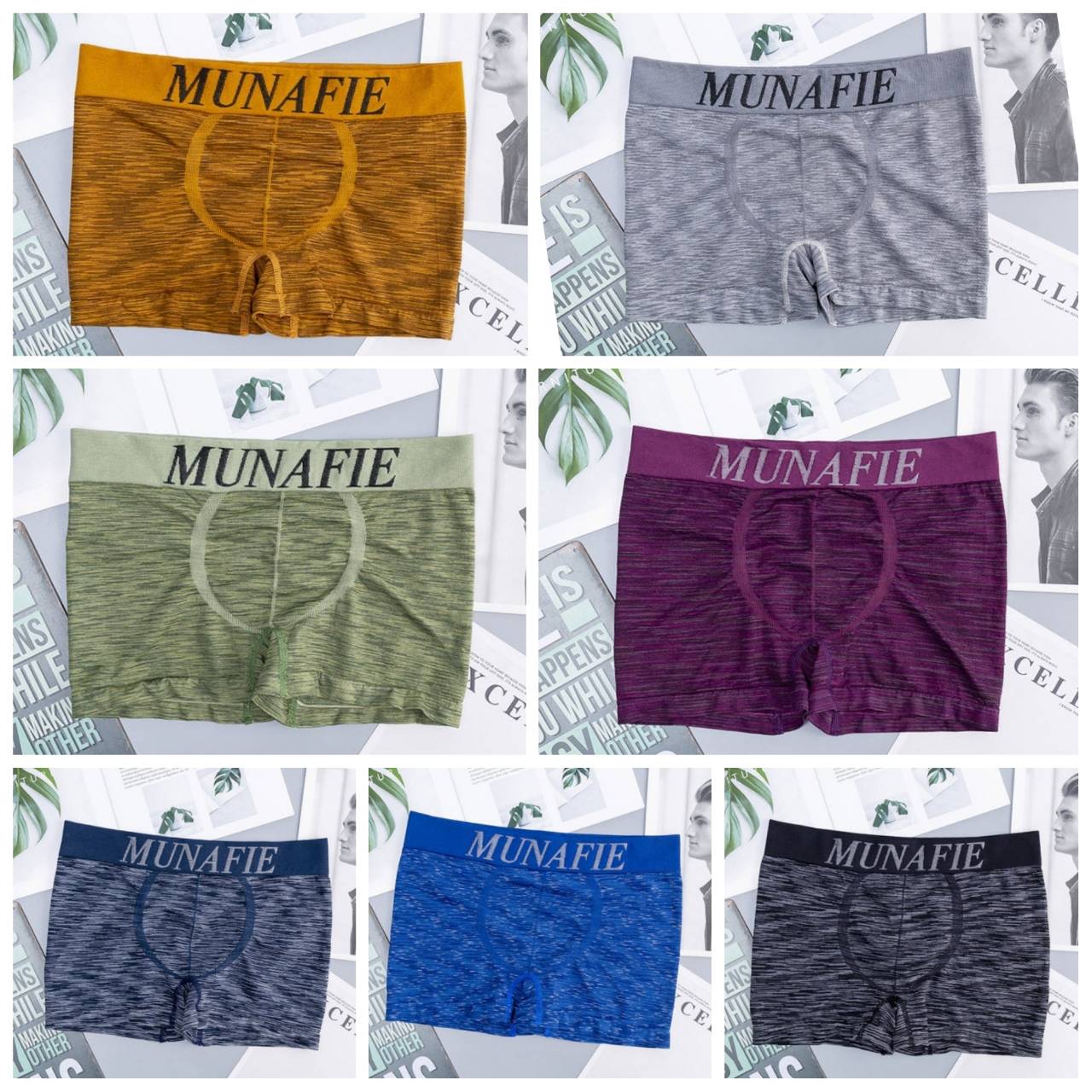 ⚡ กางเกงในชาย TopDry Boxer รุ่นล่าสุด!! Munafie (ของแท้) แบรนด์ญี่ปุ่น ผ้านิ่ม ยืดหยุ่นสูง ใส่ ...