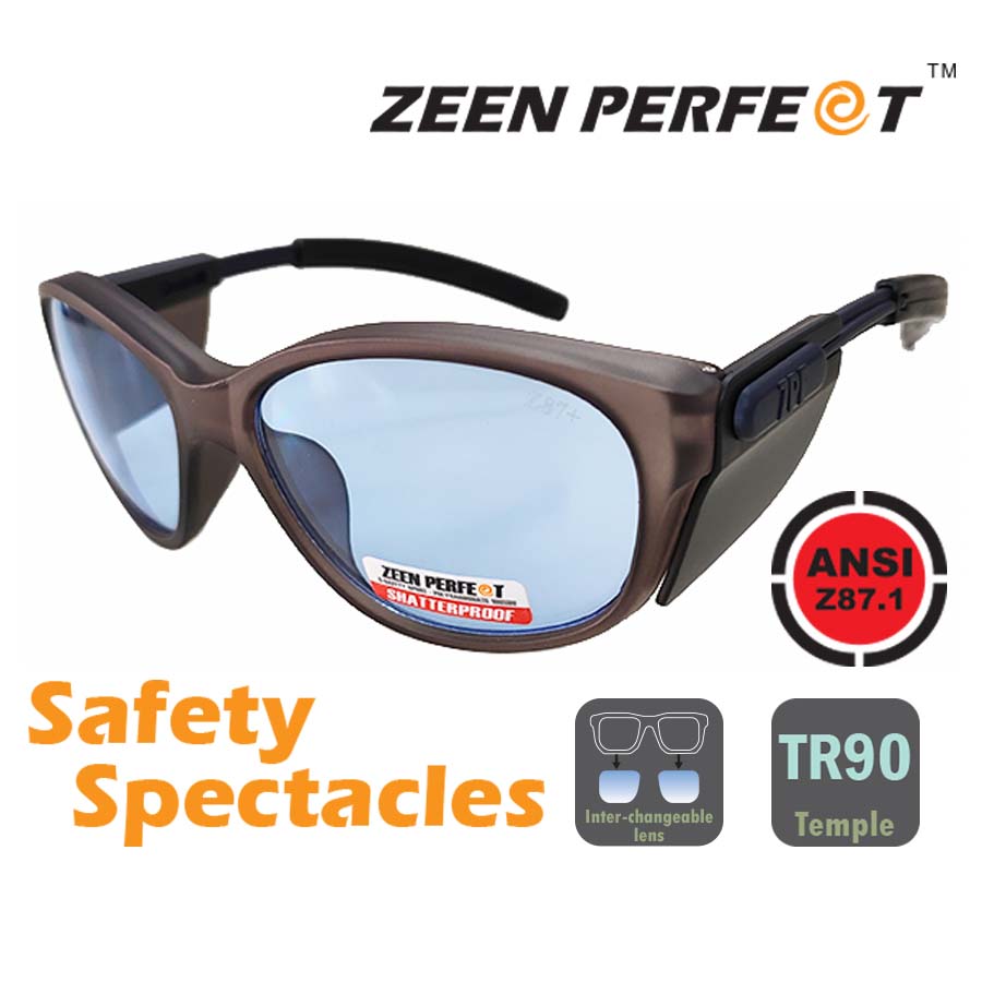 แว่นตาเซฟตี้ ZEEN PERFECT ZP198 Nuvo series Inter-Changeable Antifog ...