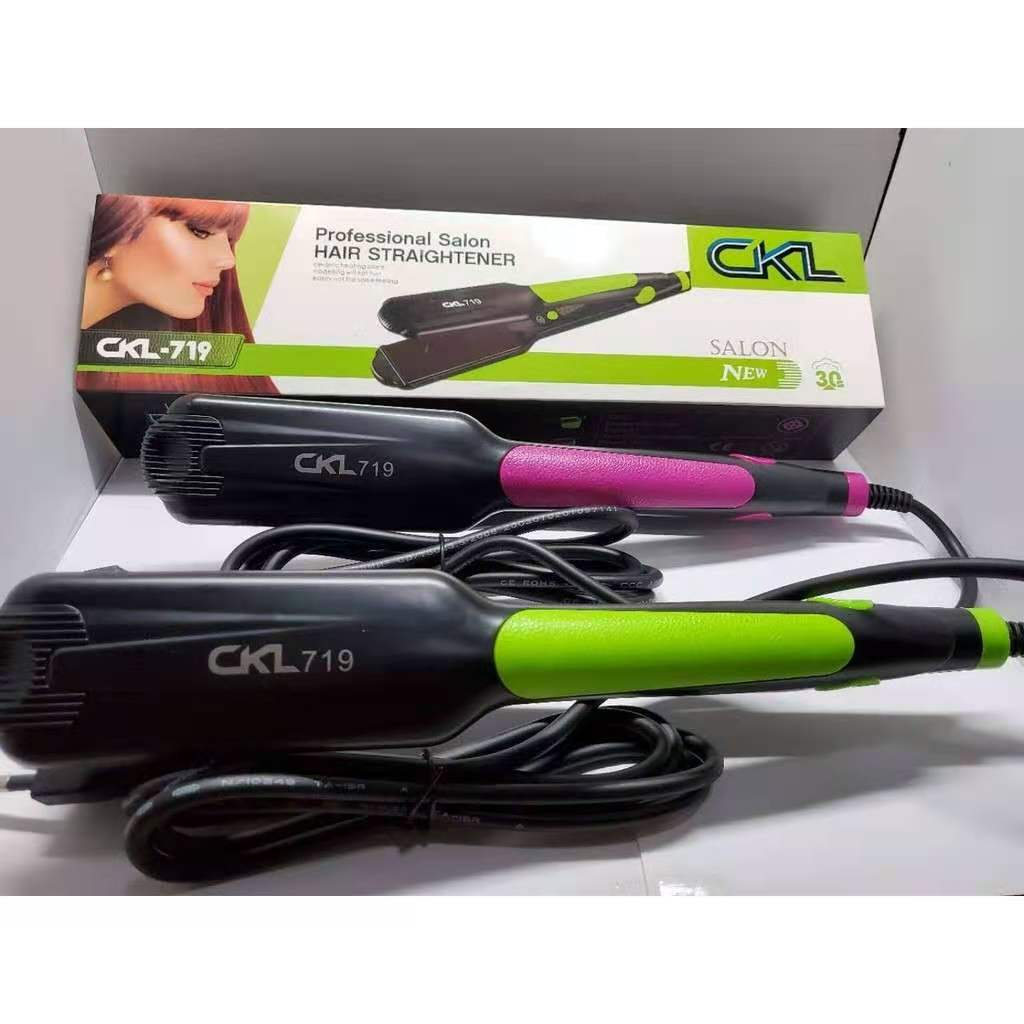 CKL-719 ของแท้100% ที่หนีบผม เครื่องหนีบผม ม้วนผม หนีบเงา ยืดผม เครื่องรีดผม ขายส่ง เรทส่ง ...