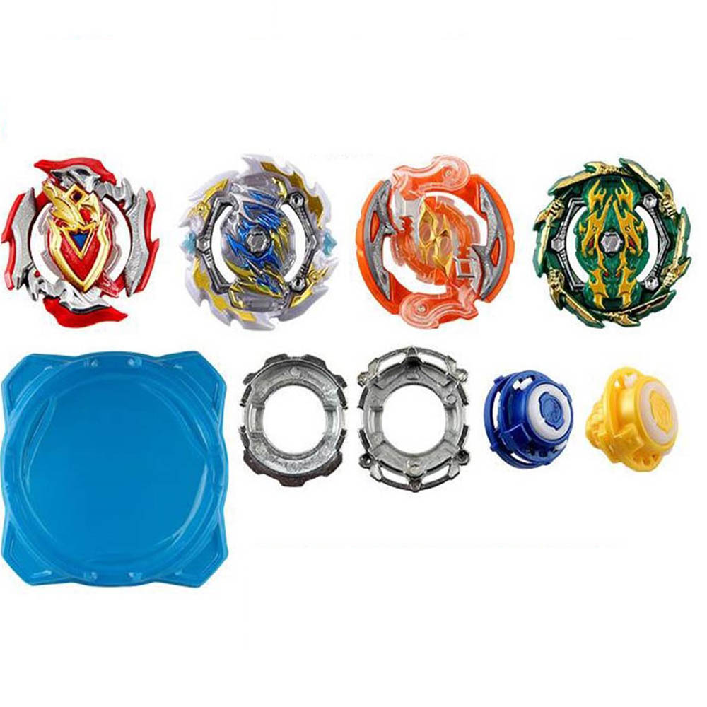 Burst Top Package Set of 4 T4B Spinning Tops for Beyblade Burst ...