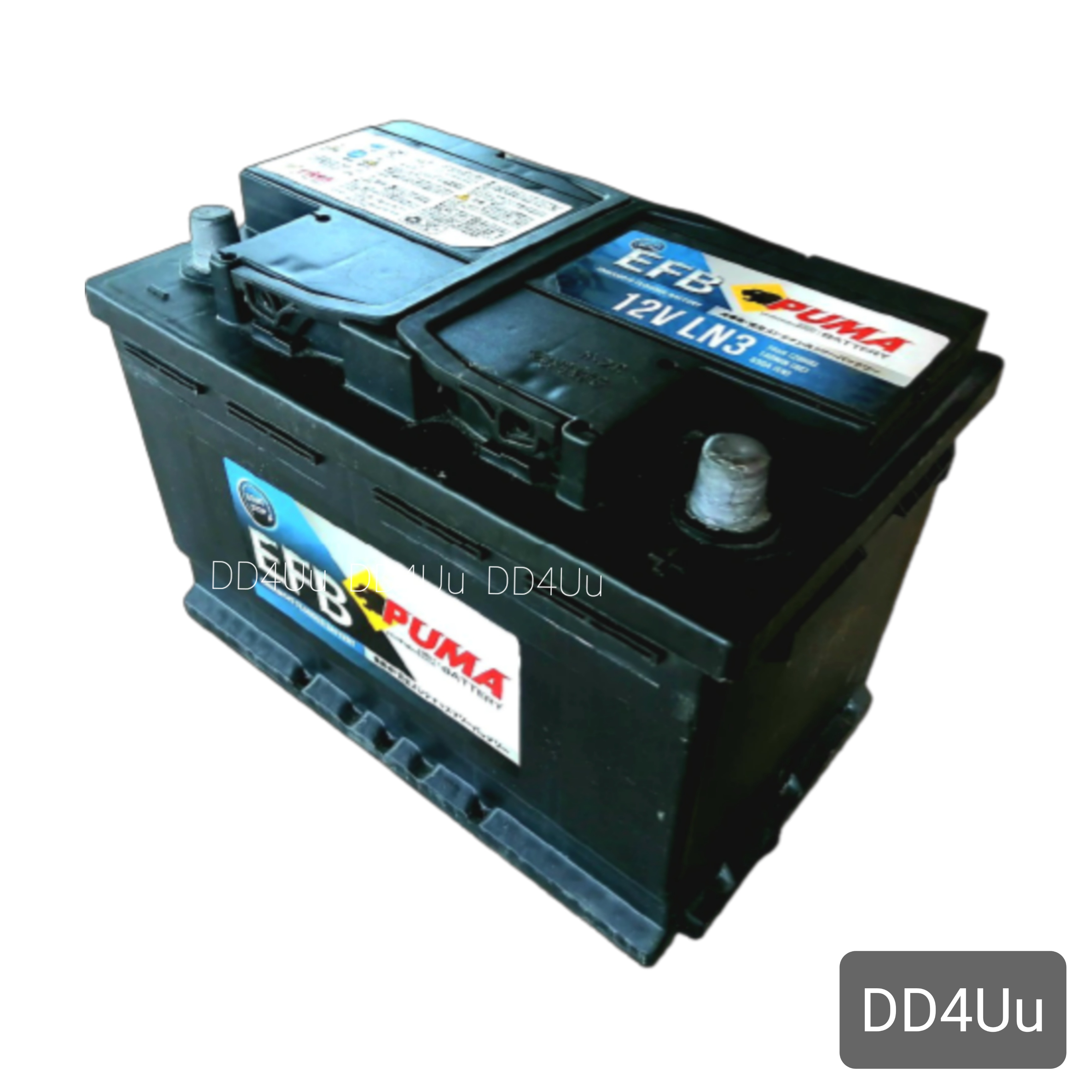 PUMA EFB LN3 (DIN75) แบตเตอรี่รถยนต์ รองรับระบบ ISS แบตเตอรี่แห้ง แบตรถยุโรป - DD4Ushop - ThaiPick