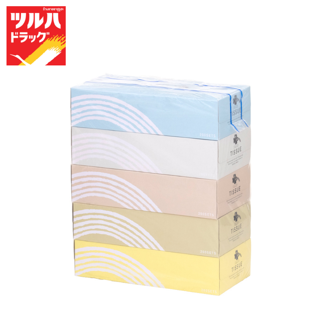 Kurashi-Rhythm Tissue Paper 200W 5P / คุราชิ-ริธึ่ม เน็ท ทิชชู เปเปอร์ ...