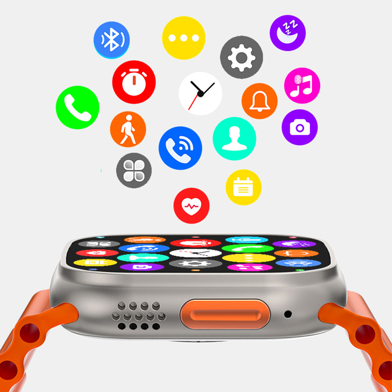 I ANGEL S8 Ultra Smartwatch Waterproof สมาร์ทวอทช์ สนับสนุนการว่ายน้ํา ...