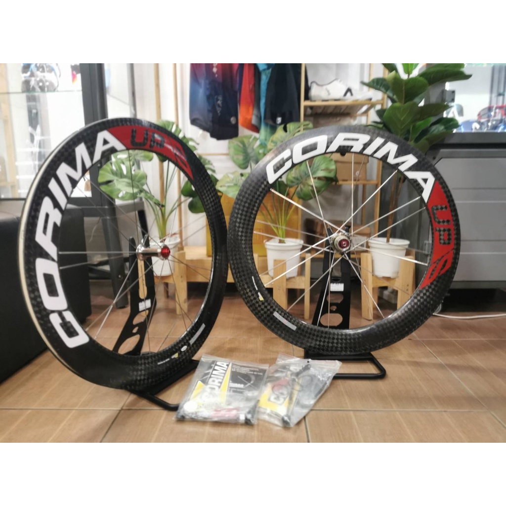 ล้อเสือหมอบ คาร์บอน CORIMA Wheel 73mm UP S Carbon 700C Clincher ยางงัด ...
