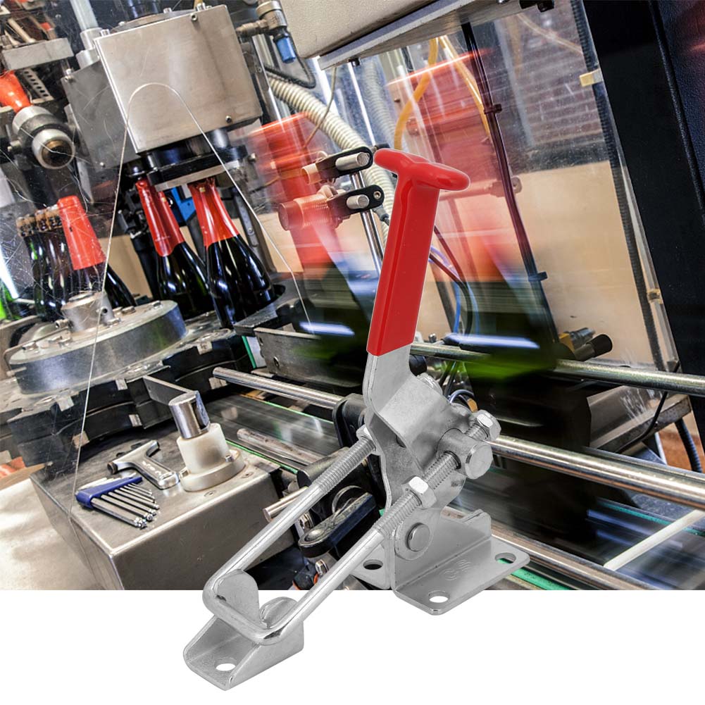 2 Packs Latch-Action Toggle Clamp Stainless Steel 304 Max. Load 440 lb ...