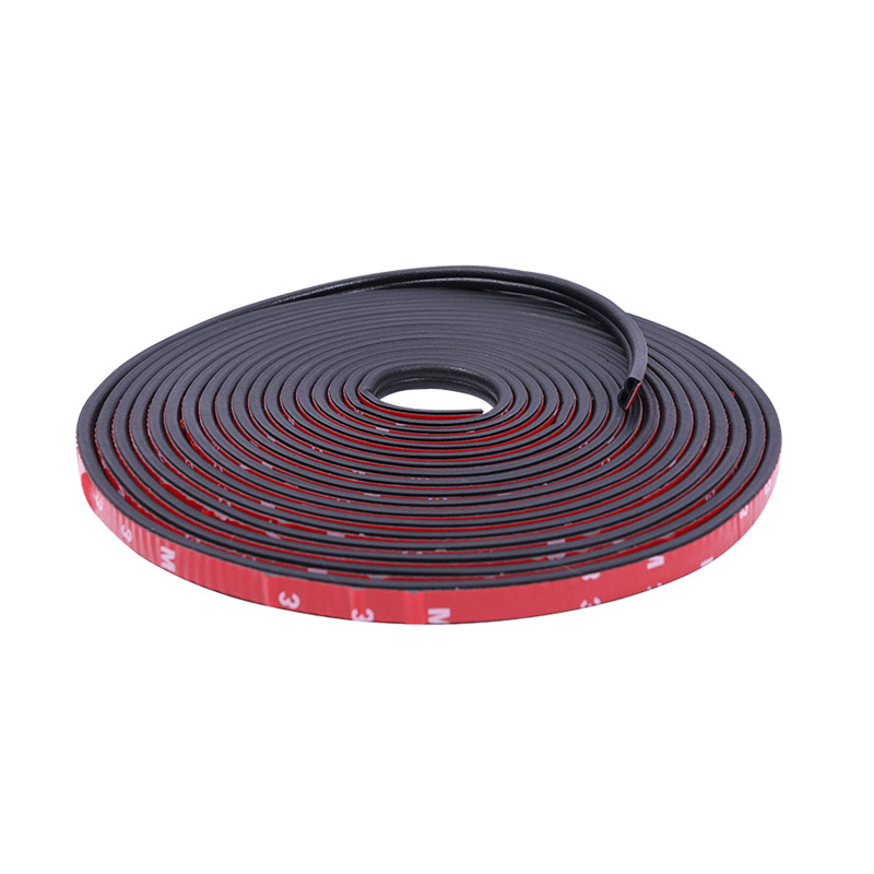 4m B P Z D Shape Type Car Door Seal Strip Epdm Rubber Noise Insulation