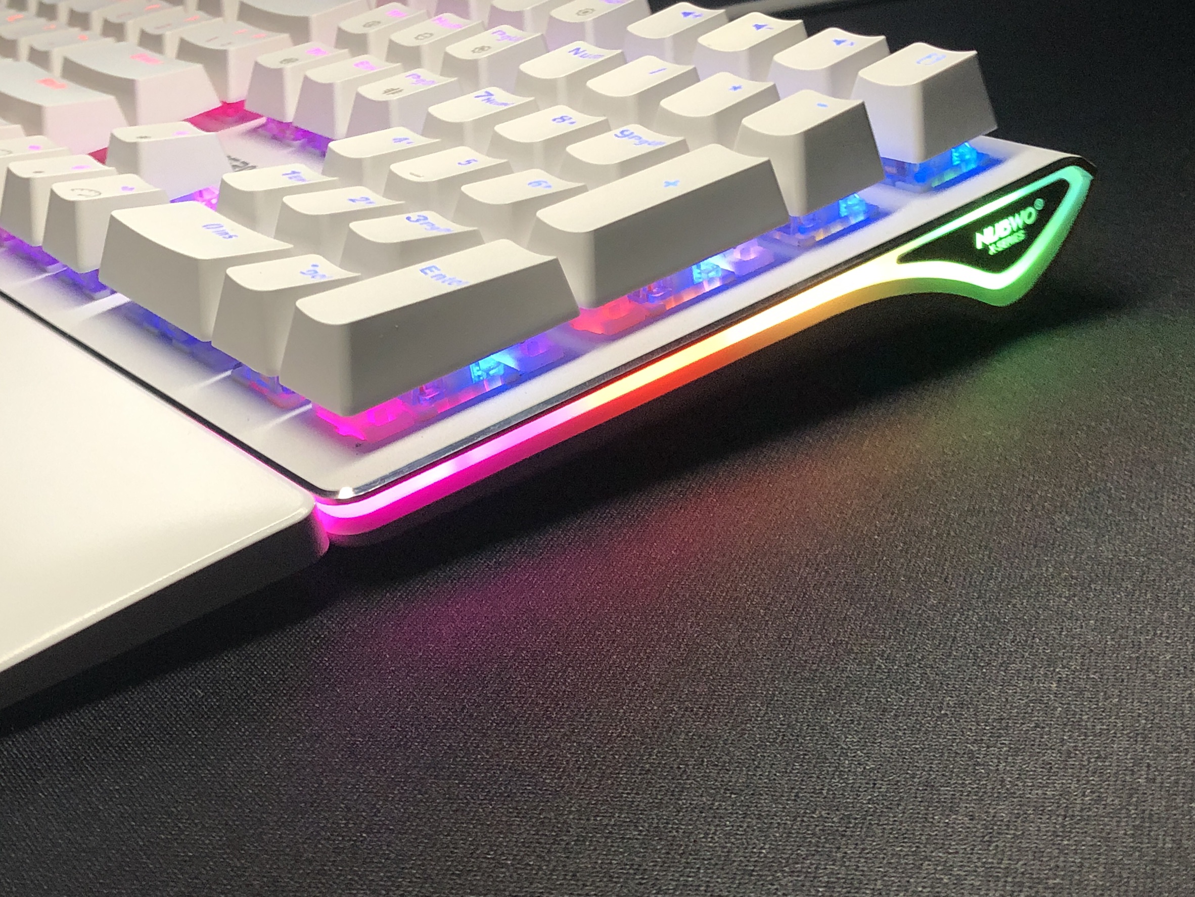 Nubwo X30 Terminator Gaming Keyboard RGB คีย์บอร์ดเกมมิ่ง มาโคร ปุ่มแมค ...