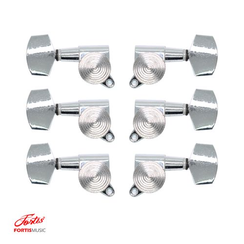 ลูกบิดกีต้าร์โปร่งล็อคสาย ลูกบิดกีต้าร์gover รุ่นFD Lock *สีเงิน* แถม ...
