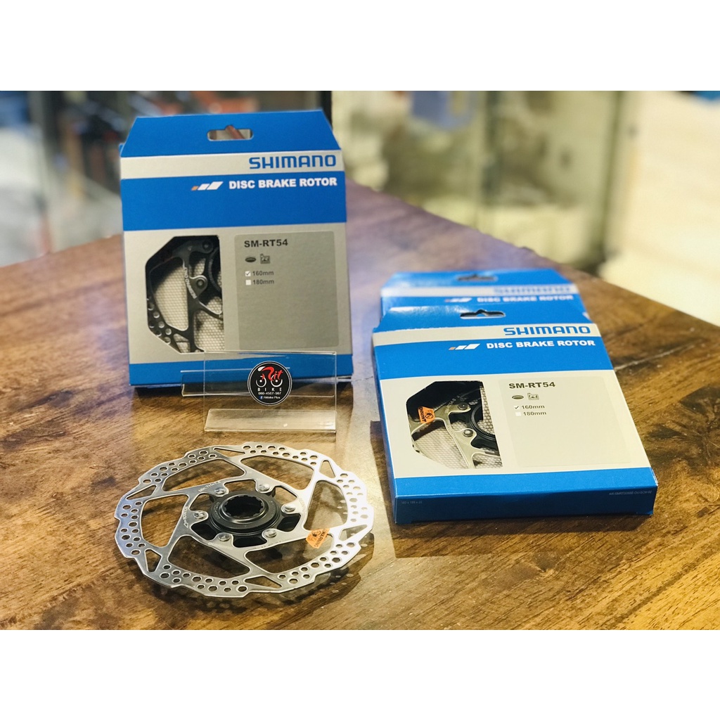 ใบดิสจักรยาน Shimano SM-RT54 CENTER LOCK SM-RT54, 160MM. พร้อมฝาล็อค ...
