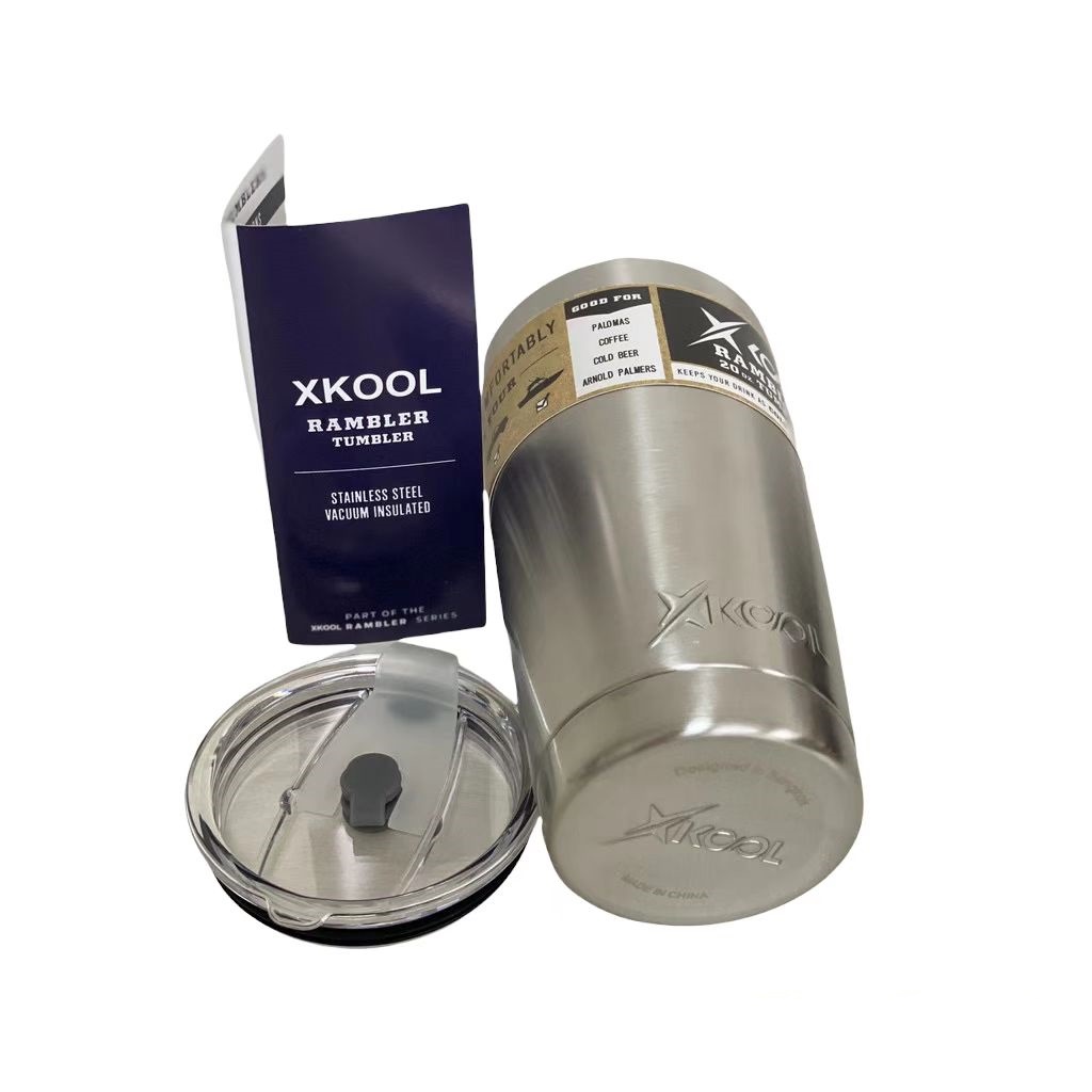 ด่วน จัดโปร8.8???? Xkoolแก้วขนาด 20Oz สีพื้นเก็บอุณหภูมิความเย็น,ร้อน เนื้อแก้วเป็นสแตนเลส 304 ...