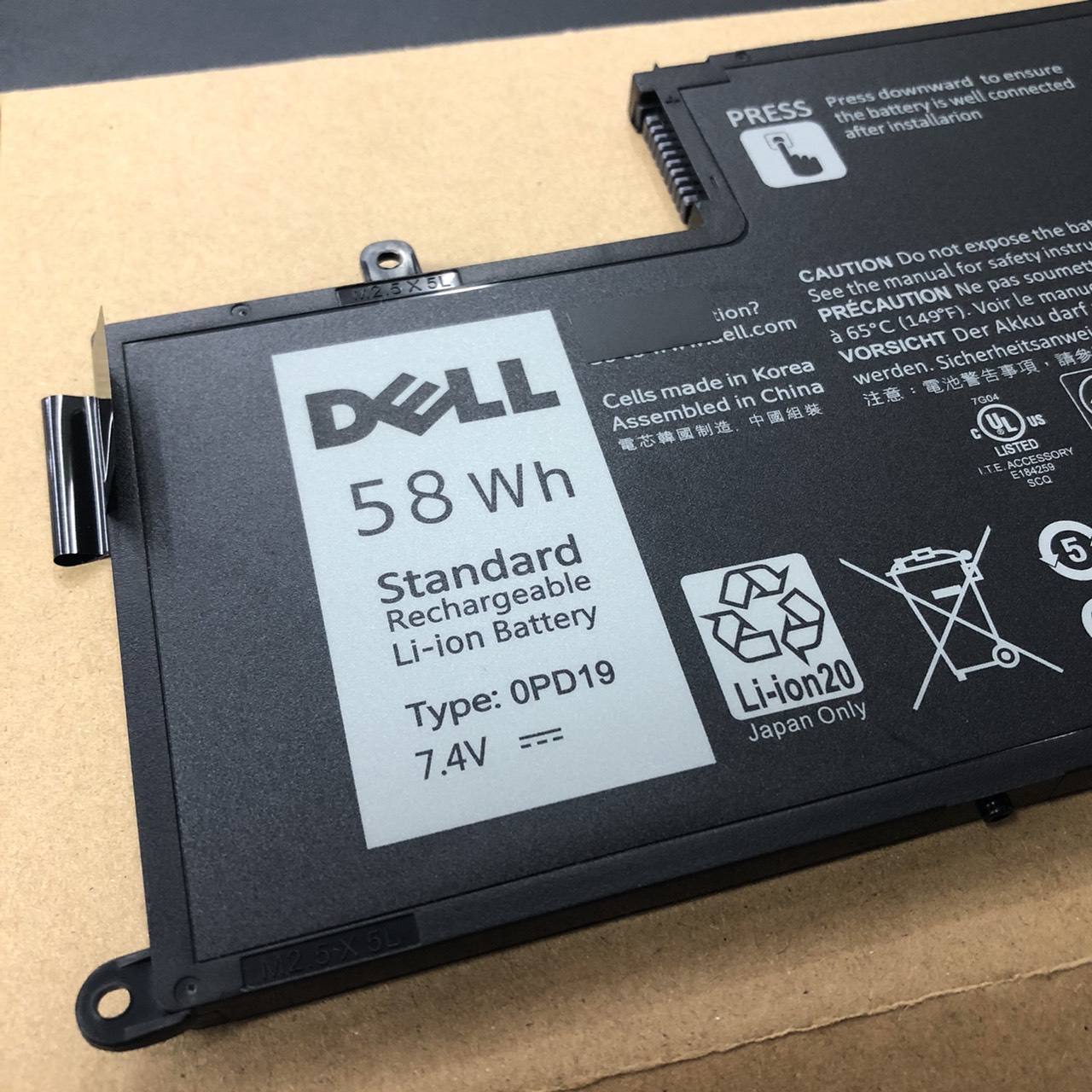 แบตเตอรี่ โน๊ตบุ๊ค Battery Dell Latitude 3450, Inspiron 5442, 5542 ...
