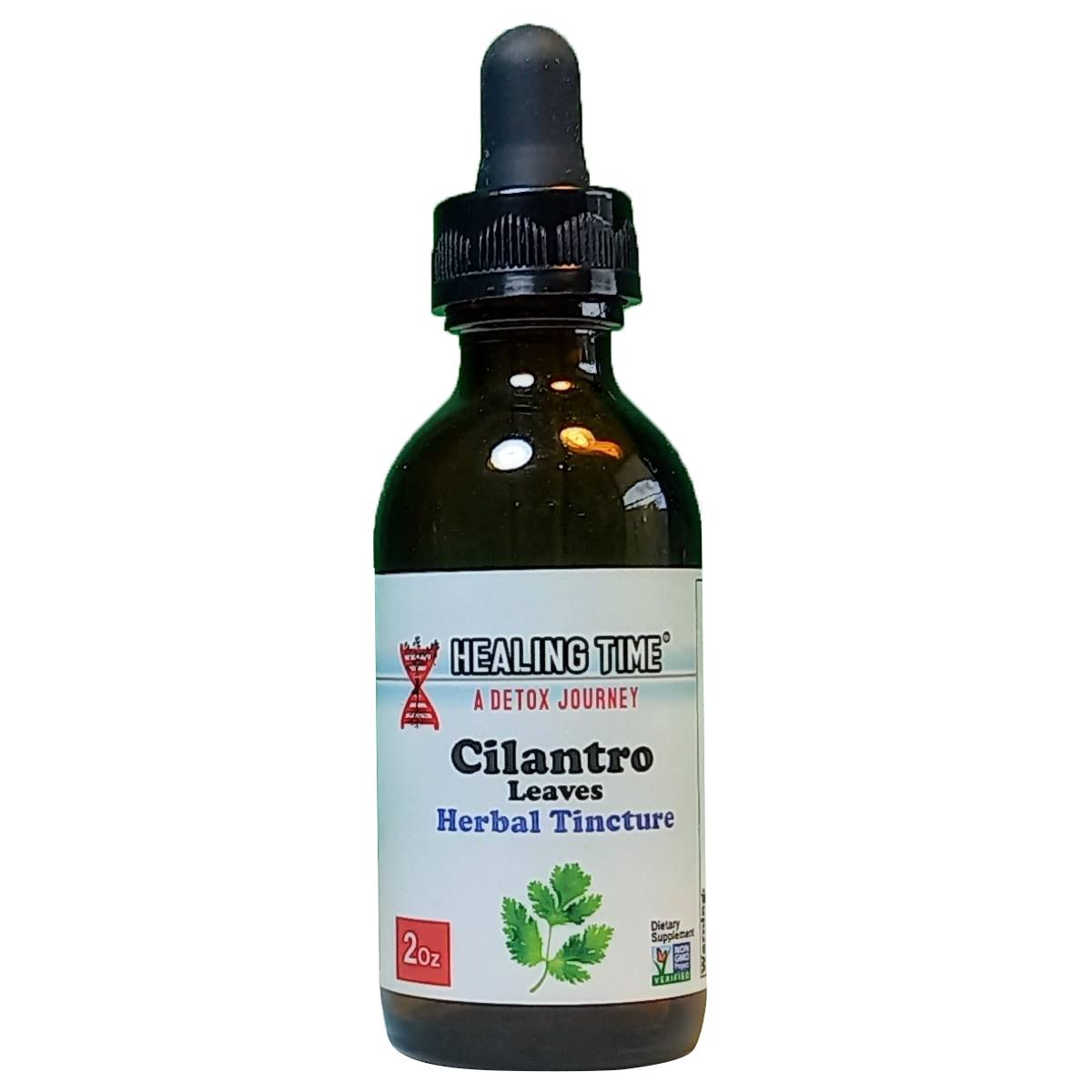 Cilantro Leaves Herbal Tincture 100% Organic 1 drop dispenser Dietary ...
