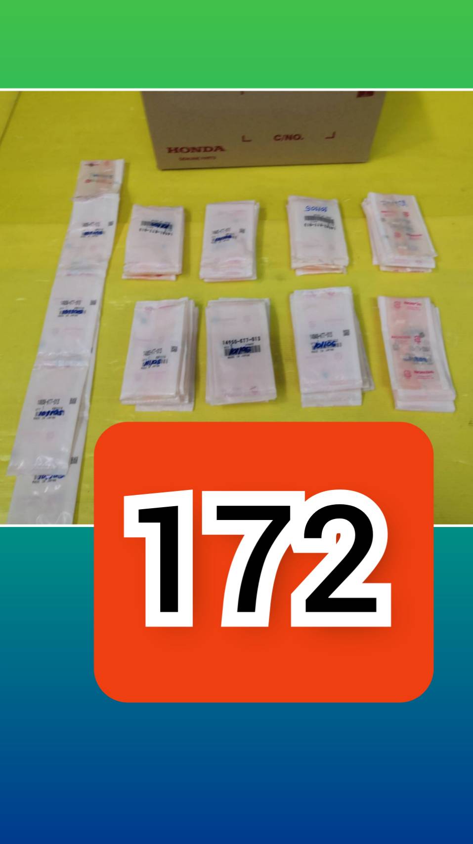 ชิมวาวล์CBR150 แท้เบิกศูนย์HONDA เบอร์ 150 - 178 กดเลือกเบอร์ | Lazada.co.th