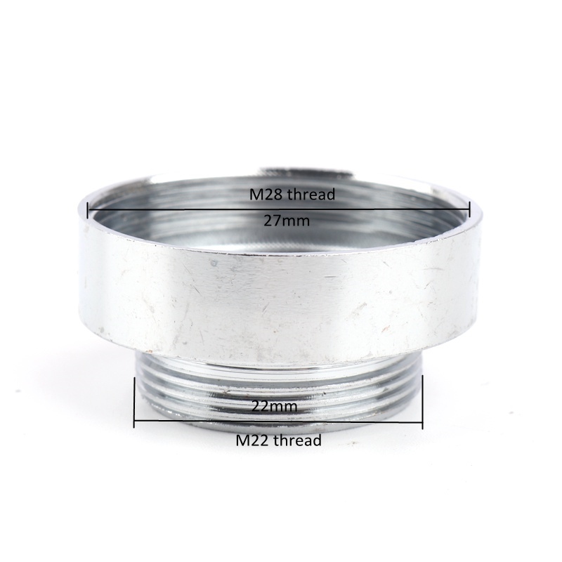 Stainless Steel M22 To M28 Thread Connector Faucet Joints Water Tap ...