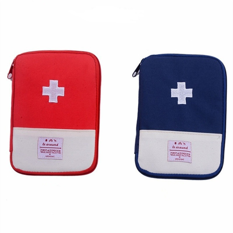 Mini Outdoor First Aid Kit Bag Portable Travel Medicine Package ...