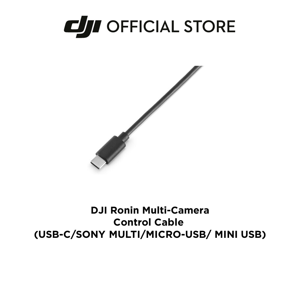 DJI Multi-Camera Control Cable สายเคเบิล USB-C Sony Multi Micro-USB ...