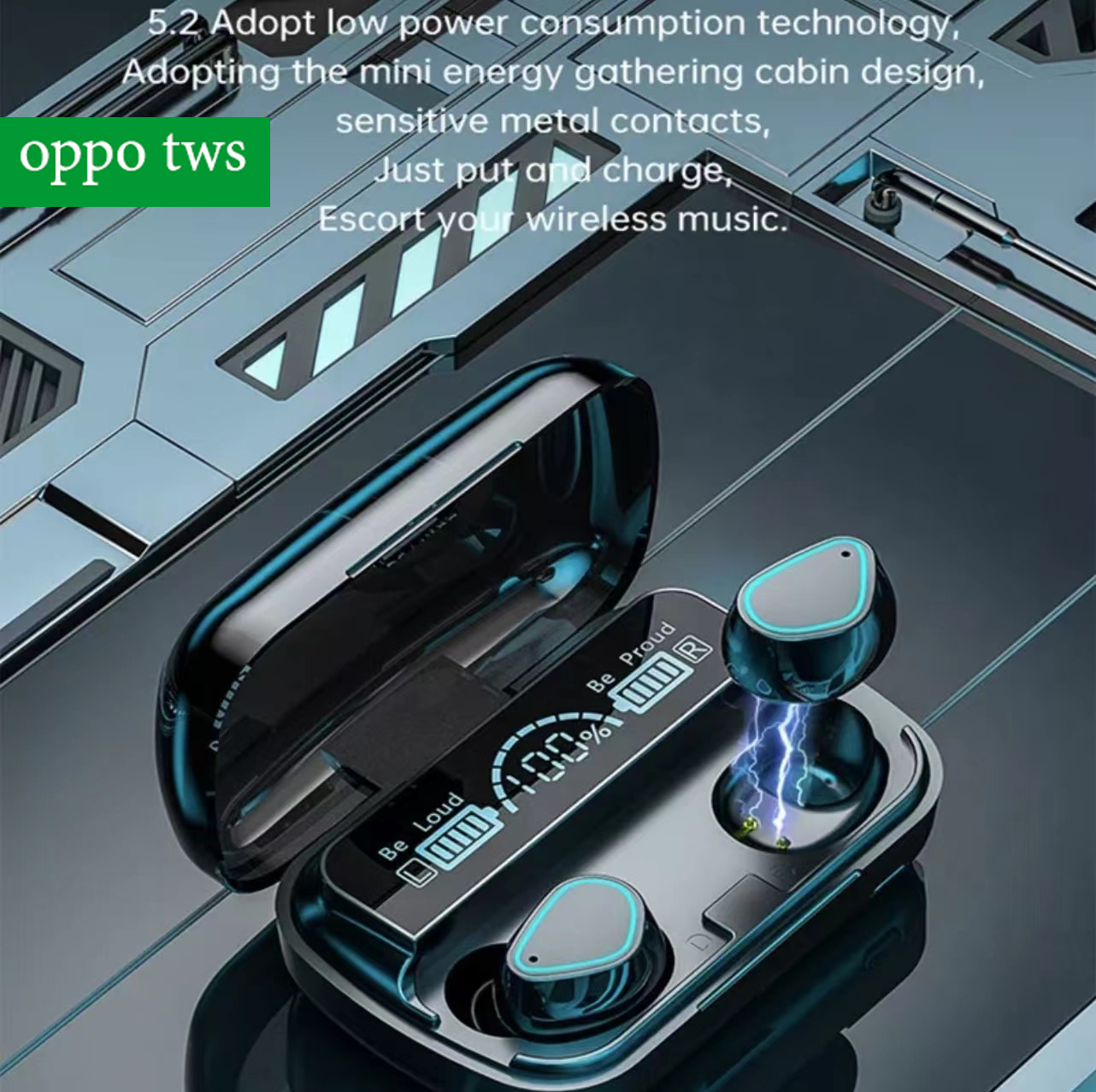 (ของแท้100%รับประกัน 5 ปี ) หูฟังบลูทูธ Oppo M30 PRO บลูทูธ5.2หูฟังไร้ ...