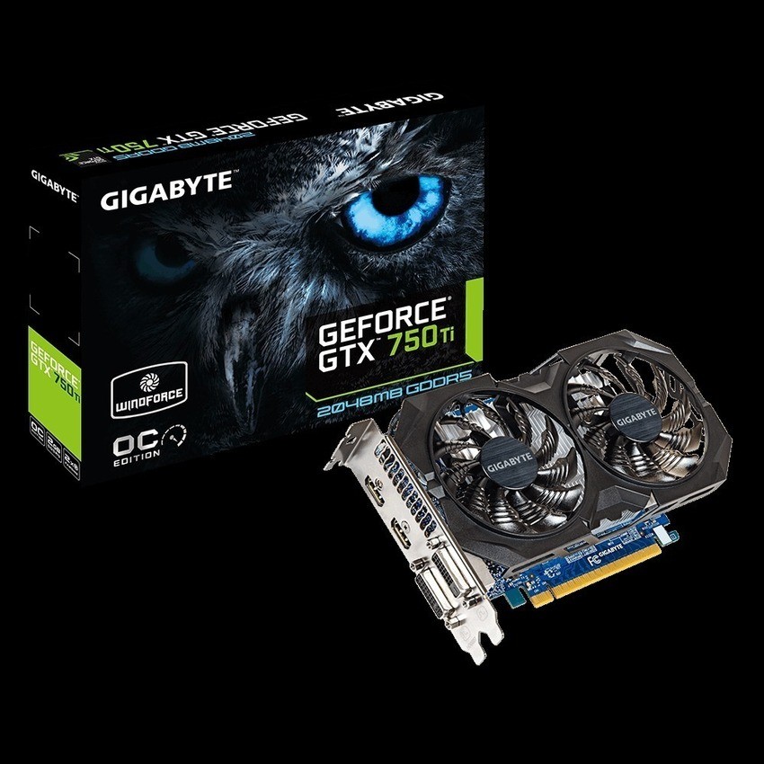 GigaByte NVIDIA 700 Series GTX750Ti Gaming Over Clock 2GB (V ...